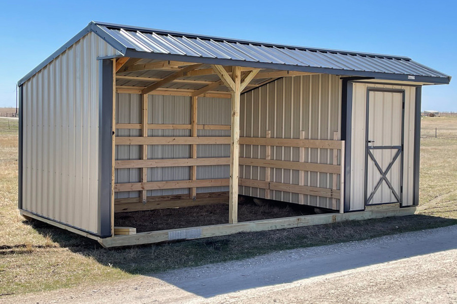 Run-In Shed with Tack Room | Quality Storage Buildings
